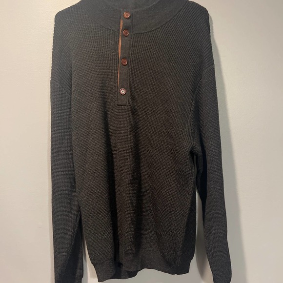 Orvis | Sweaters | Mens Orvis Black 0 Merino Wool Long Sleeve Sweater ...